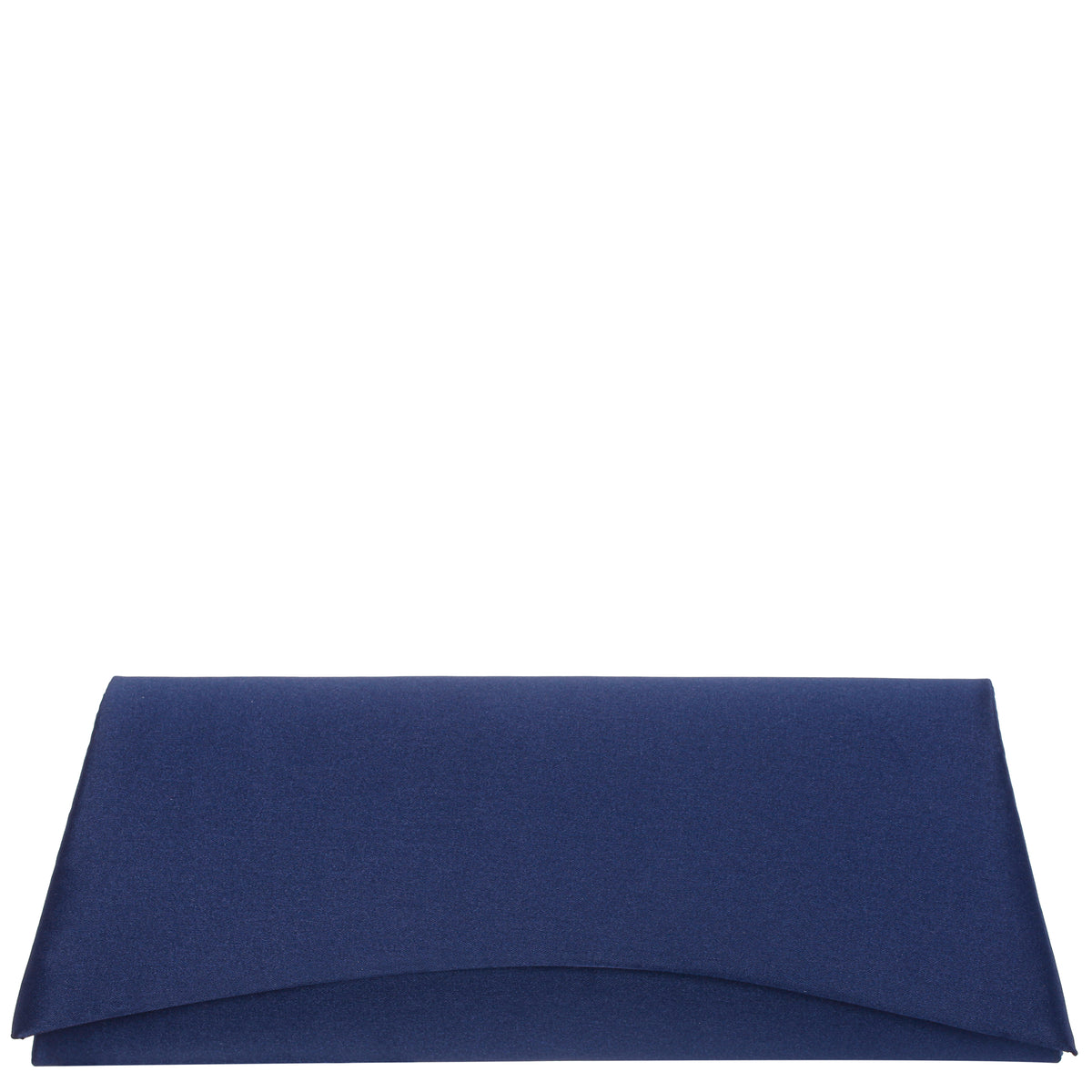 Womens Zoey Blue Satin Clutch Bag | Nina Shoes